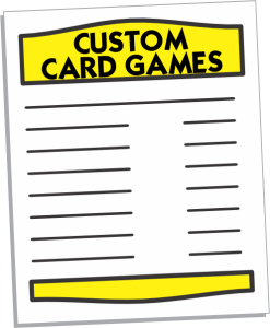 Custom Card Games-Custom Trading Cards, Personalized RPG Card Manufacturer